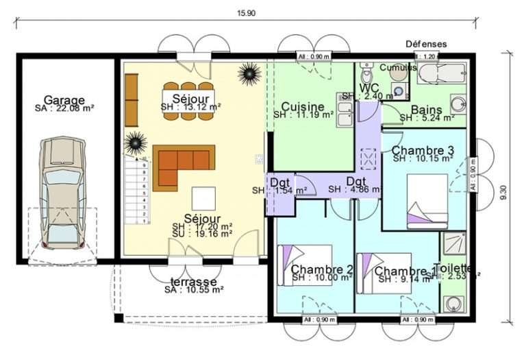 Maison Moderne Plans And Maisons